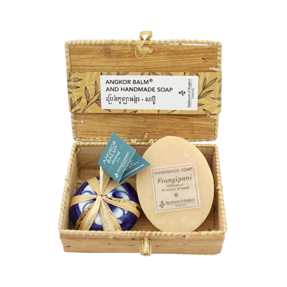 Angkor balm ® & handmade soap set - Senteurs d'Angkor